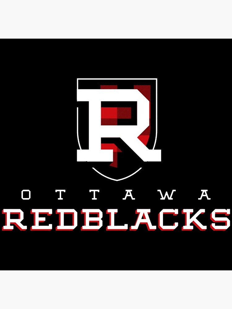 "Ottawa Redblacks" Poster by emanuelvandi | Redbubble