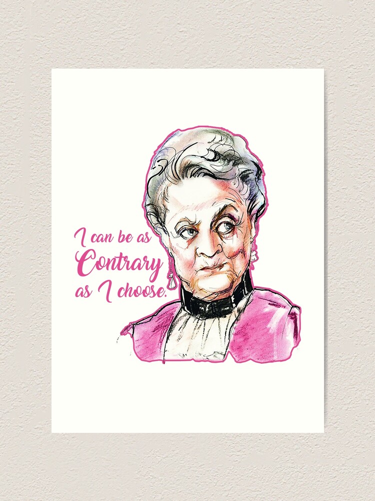 "Dowager Countess Quote Downton Abbey Arts Decoratifs Geometric Shapes ...