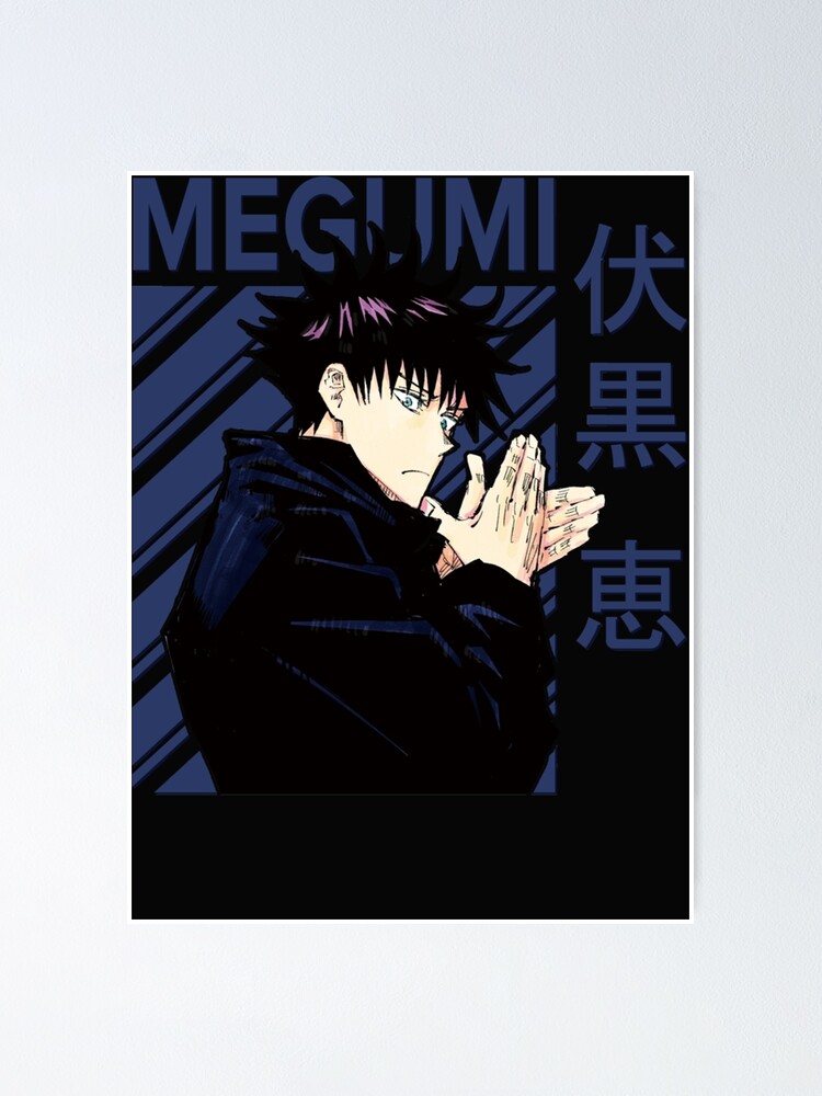 "Megumi Jujutsu Kaisen Classic " Poster for Sale by patrickKell32 ...