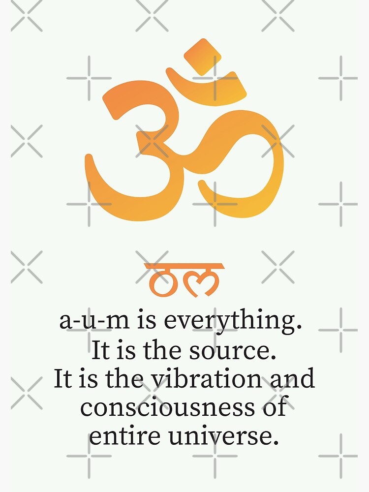 "Om Word Wall Art" Poster for Sale by Scubedesign | Redbubble