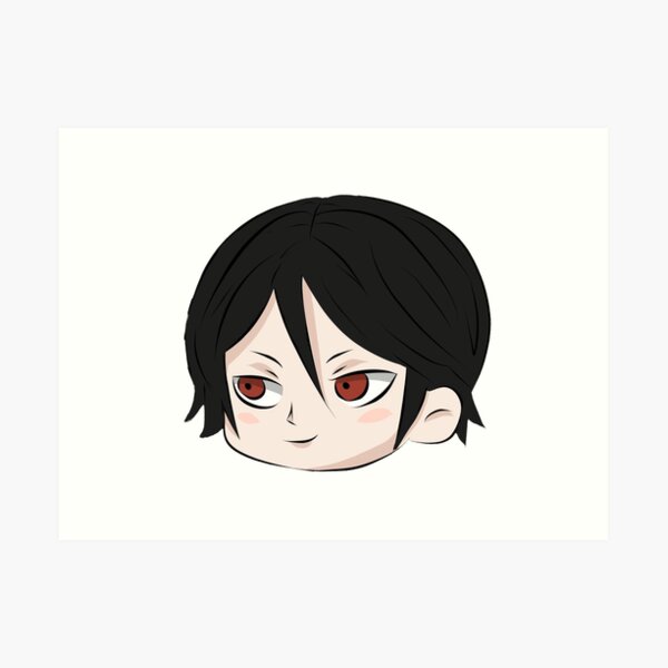 "Chibi Sebby Head" Art Print for Sale by BunbunArt | Redbubble