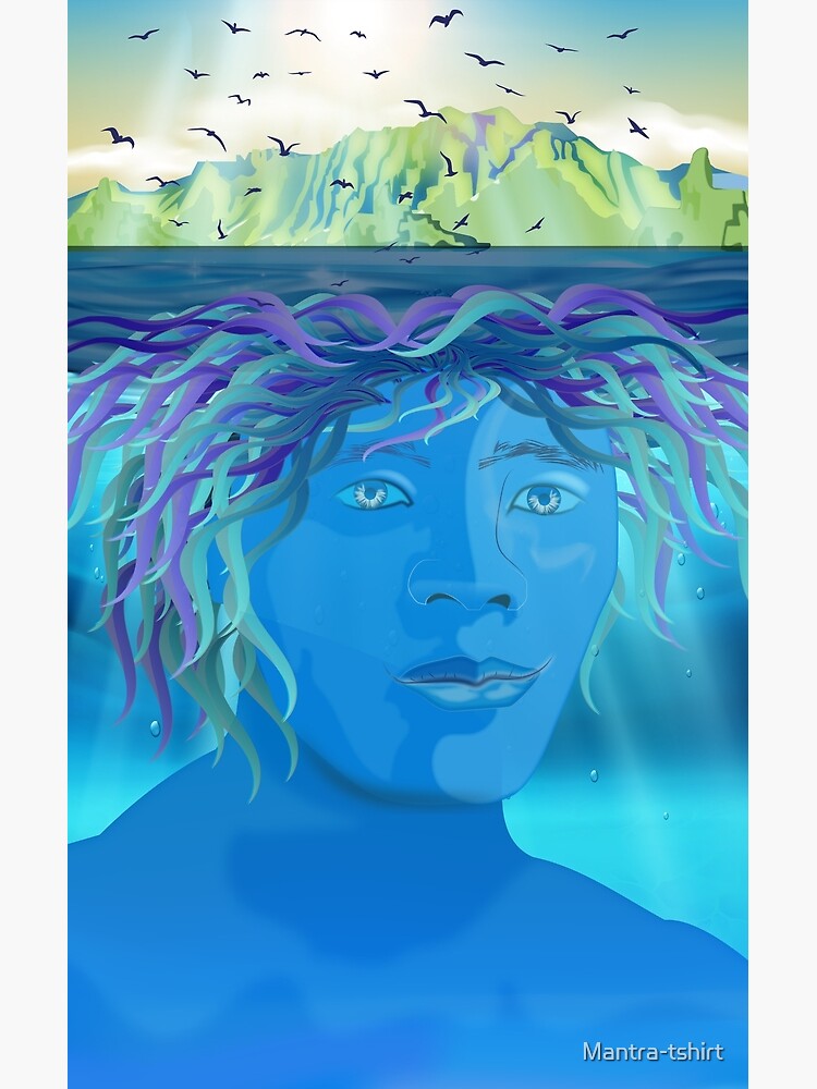 "Tangaroa - Polynesian Mythology - Maori Mythology" Poster for Sale by Mantra-tshirt | Redbubble