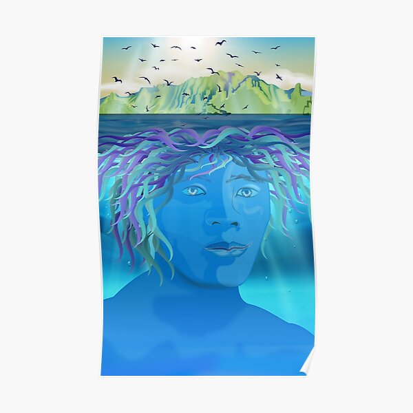 "Tangaroa - Polynesian Mythology - Maori Mythology" Poster by Mantra ...