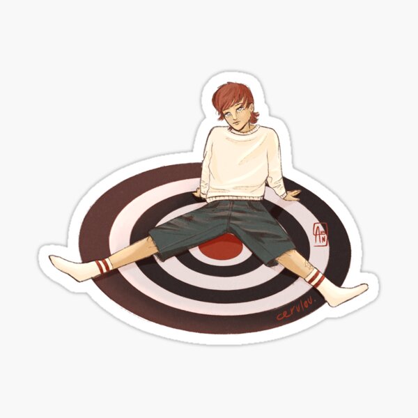 "Target Louis" Sticker for Sale by cerulou | Redbubble