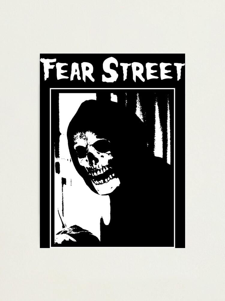 "Fear Street - Skull Mask - Black" Photographic Print for Sale by ...