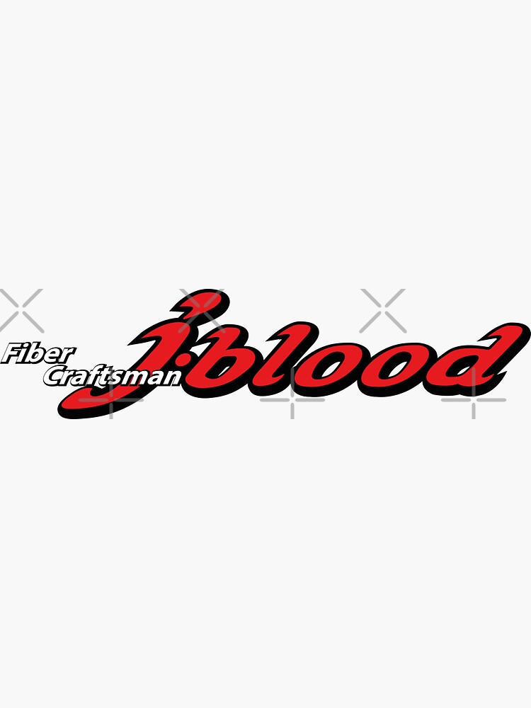 "J Blood" Sticker for Sale by JDMShop | Redbubble