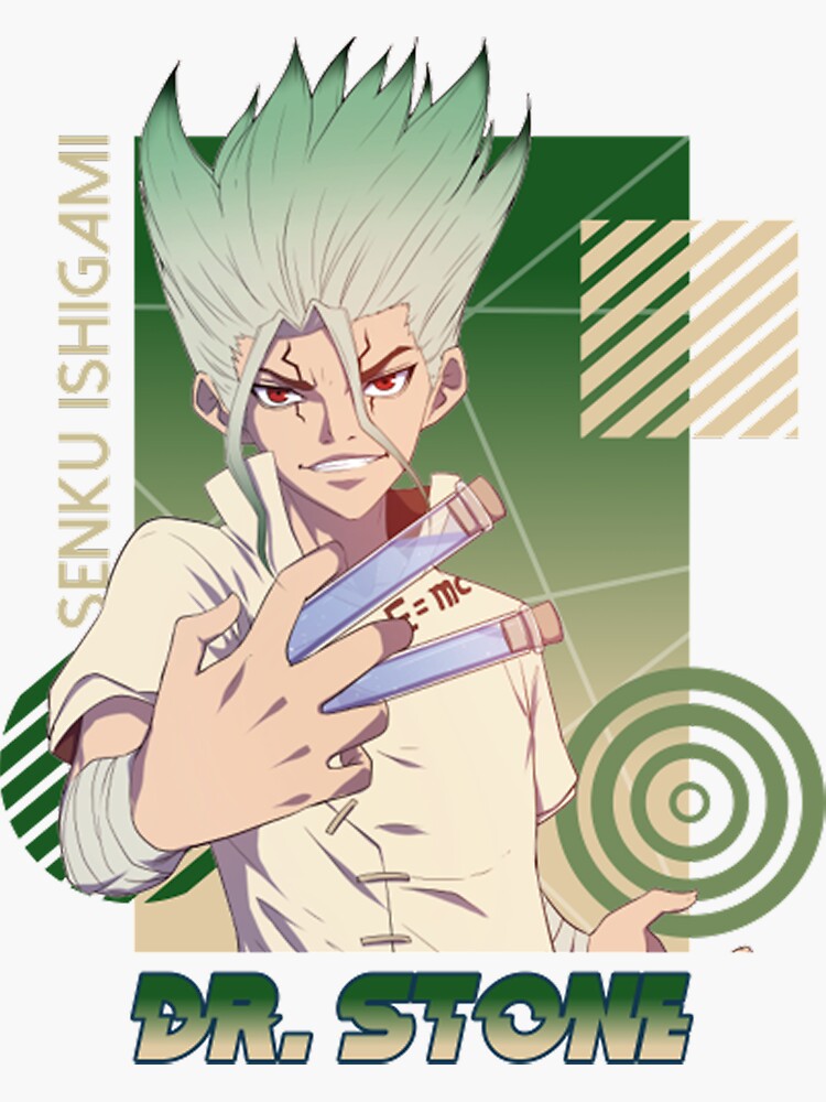 "Senku Ishigami Laboratory" Sticker for Sale by Levystore95 | Redbubble