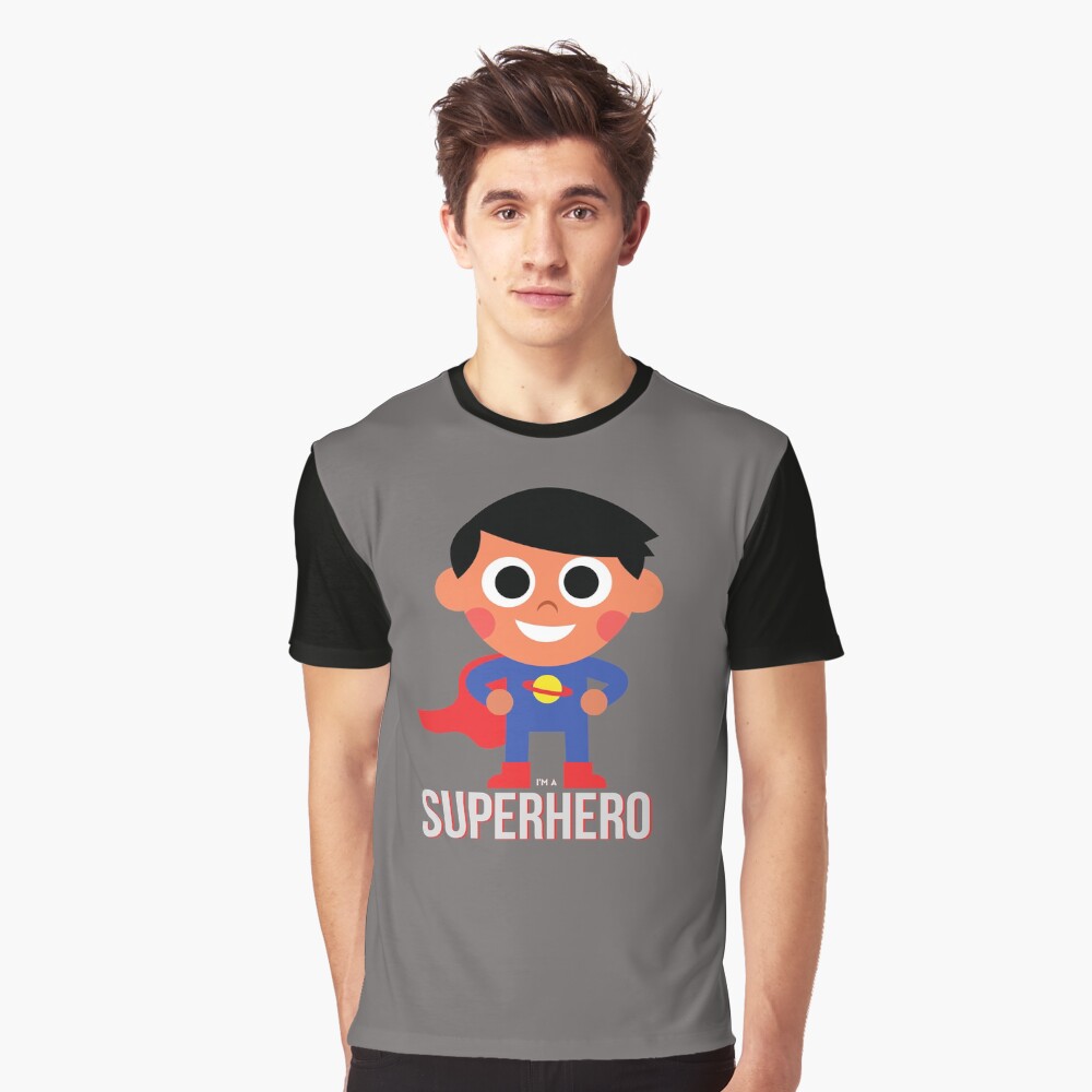 "I'm a SuperHero 01" Sticker for Sale by Robarosia | Redbubble