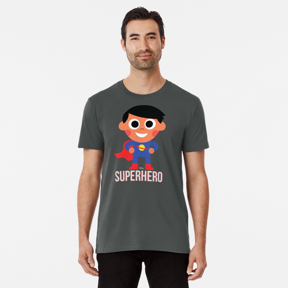 "I'm a SuperHero 01" Sticker for Sale by Robarosia | Redbubble