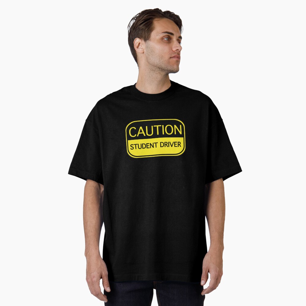 "Caution Student Driver" Sticker for Sale by DesignFactoryD | Redbubble