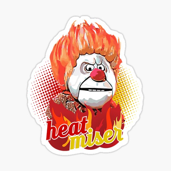 "Heat Miser Fan Art" Sticker for Sale by HiMiserBrothers | Redbubble