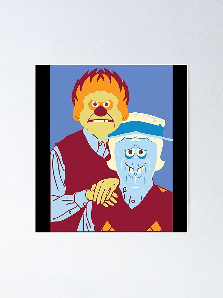 "Snow Miser snow and heat miser brothers" Poster for Sale by ...