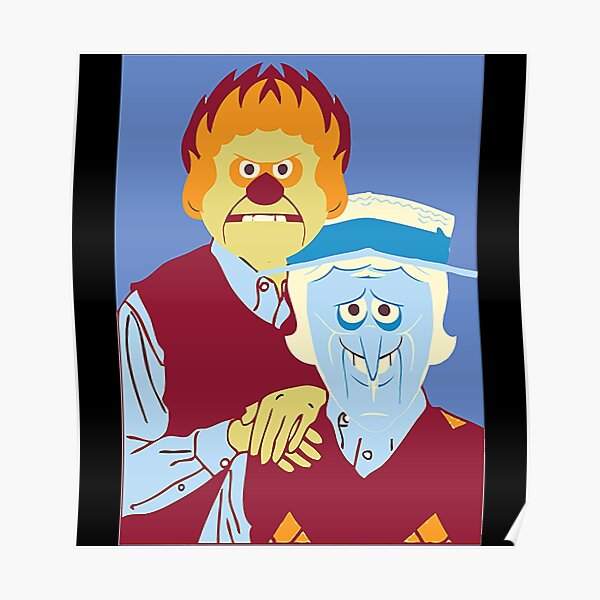 "Snow Miser snow and heat miser brothers" Poster for Sale by ...