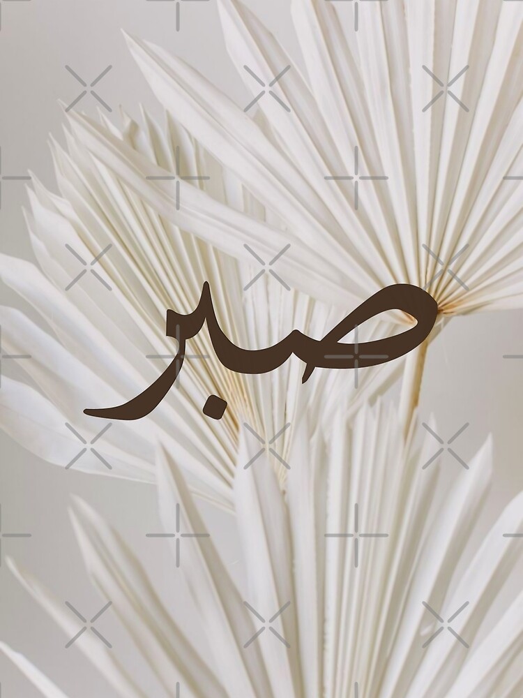 "Sabr arabic calligraphy aesthetic " Poster by Nishad4 | Redbubble