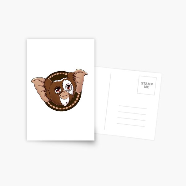 " Cute Chibi Gremlins Gizmo Logo " Postcard for Sale by IEXART | Redbubble