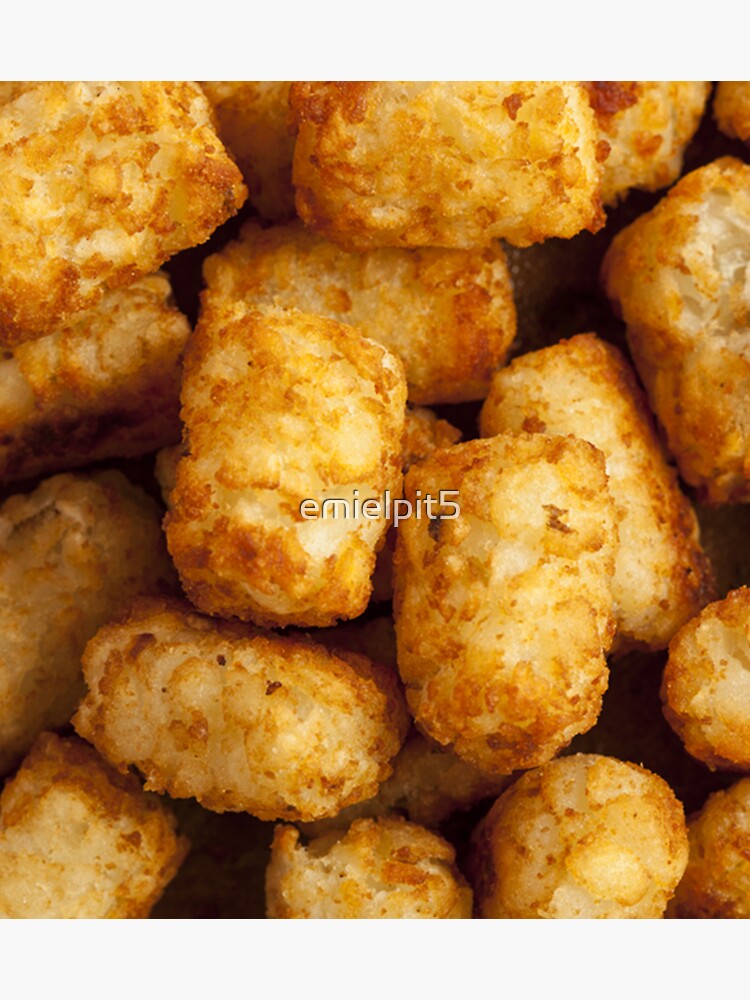 "tater tots" Sticker for Sale by emielpit5 | Redbubble