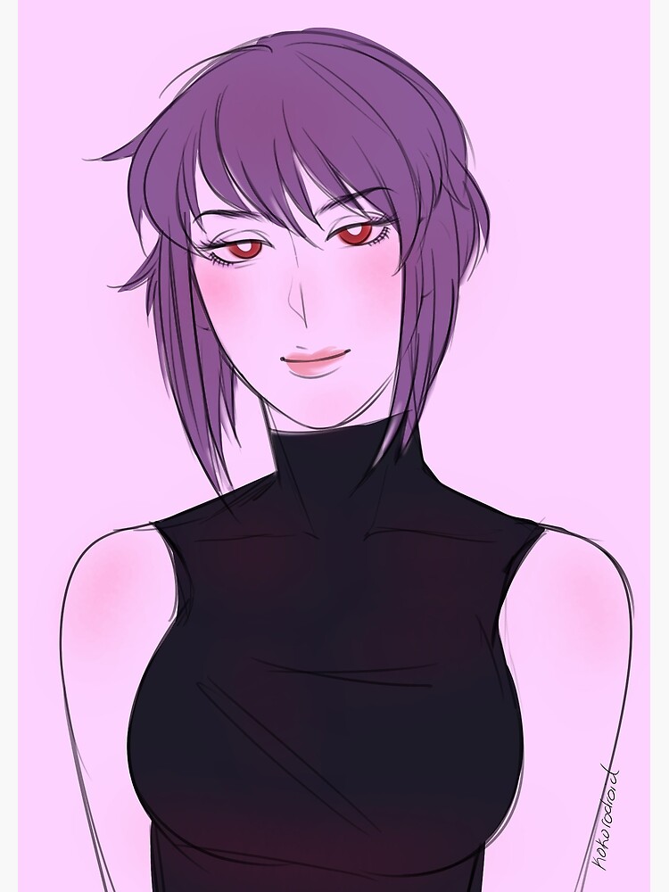 "Motoko Kusanagi" Poster von KokoroDroid | Redbubble