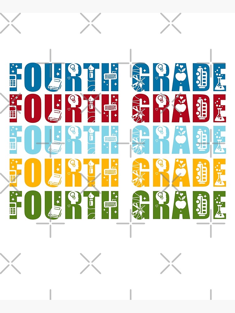 "Fourth Grade Student | 4th Grader Back to School | Gift for Students ...