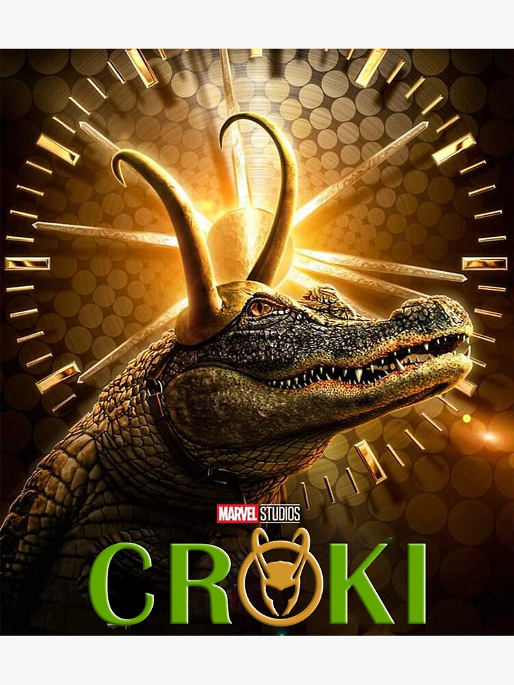 "Croki" Sticker by shop-CaoDs15 | Redbubble