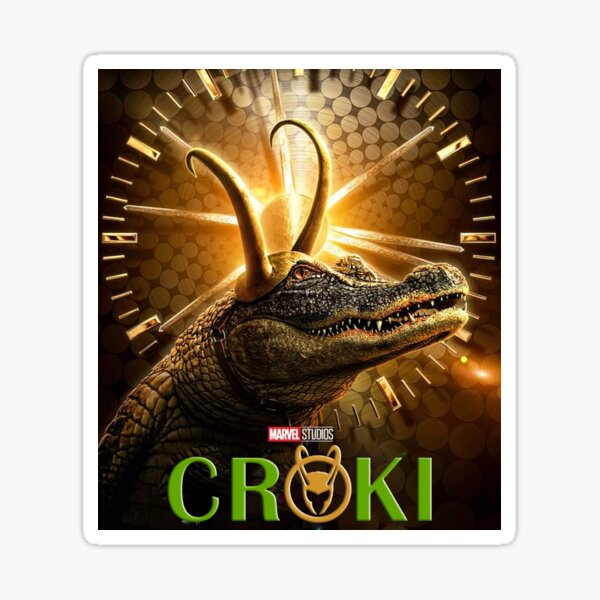"Croki" Sticker by shop-CaoDs15 | Redbubble