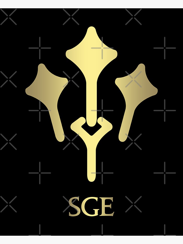 "SGE Job" Sticker for Sale by Kyuubi713 | Redbubble