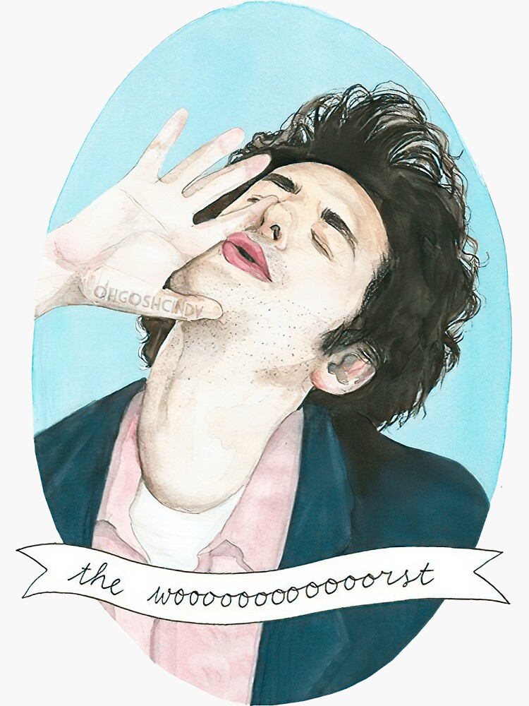 "Jean Ralphio " Sticker by shop-CaoDs15 | Redbubble