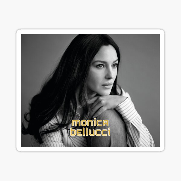 "Monica Bellucci" Sticker for Sale by Jools-57 | Redbubble