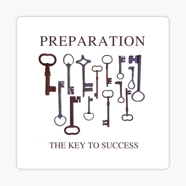 "PREPARATION - The Key to Success - Antique / vintage keys - Minimalist ...
