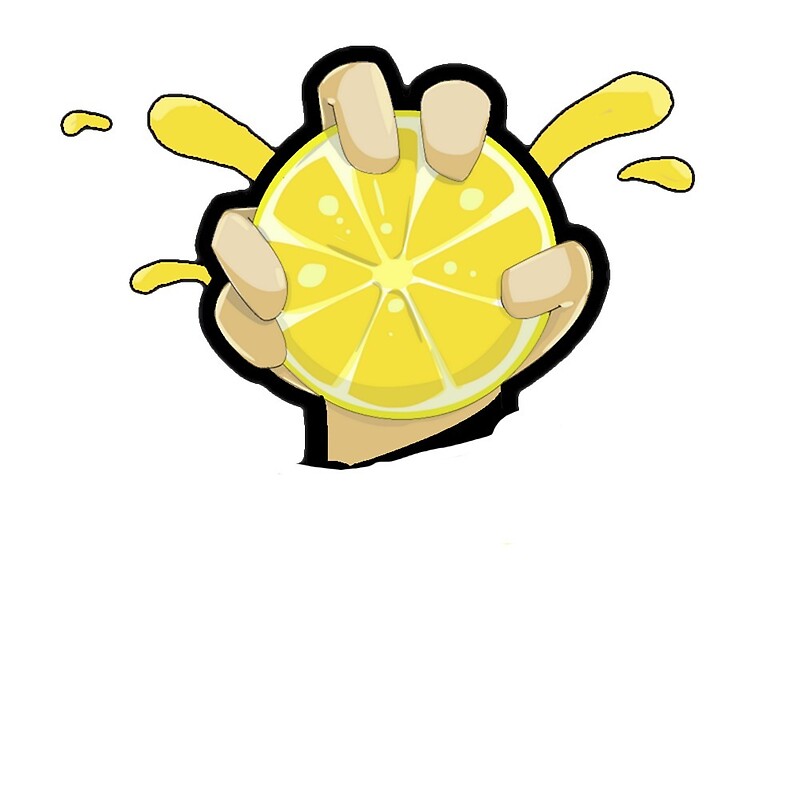 "Lemon Being squeezed" by LemonSqueeze321 | Redbubble