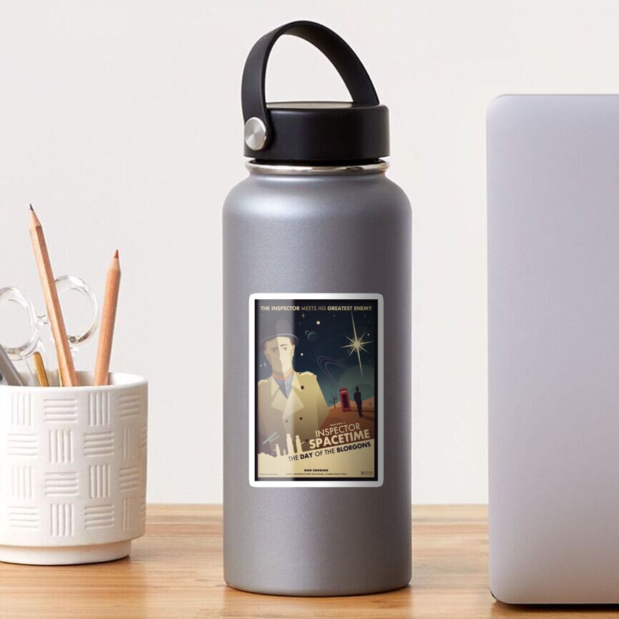 "Inspector Spacetime: Day of the Blorgons" Poster for Sale by Jonny ...