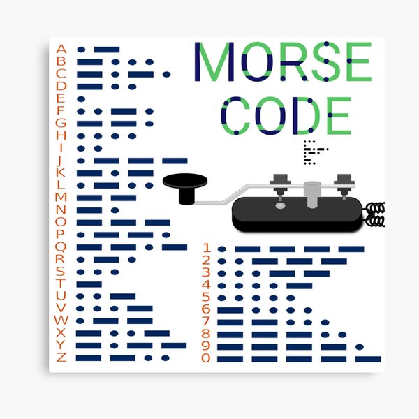 Morse Canvas Prints | Redbubble