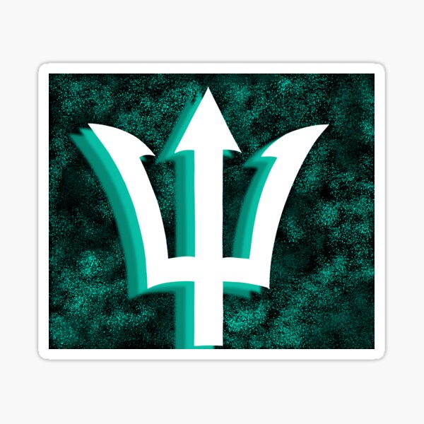 "Trident " Sticker for Sale by Tayter3 | Redbubble