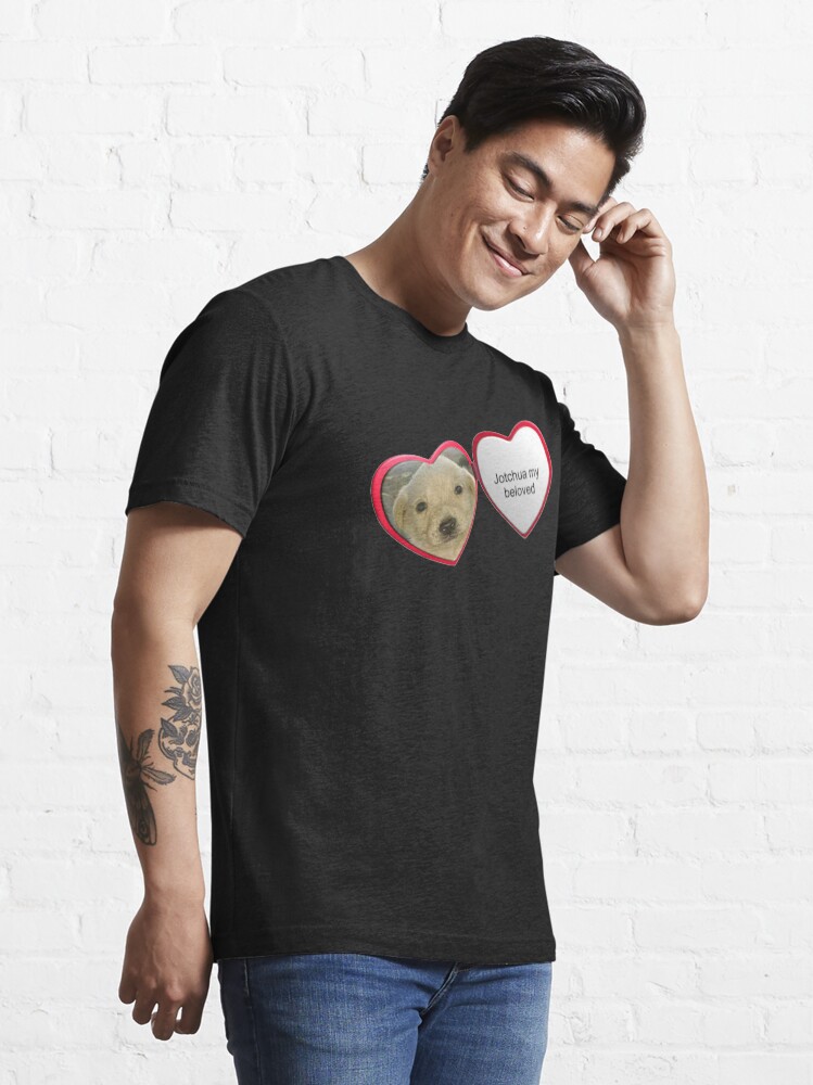 Camiseta «Jotchua heart locket jotchua my beloved meme jotchua meme dog ...