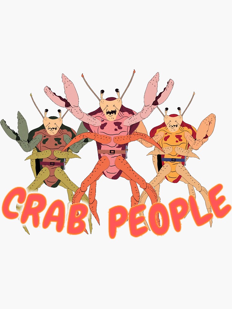 "Crab People [South Park]" Sticker for Sale by CeladonRB | Redbubble
