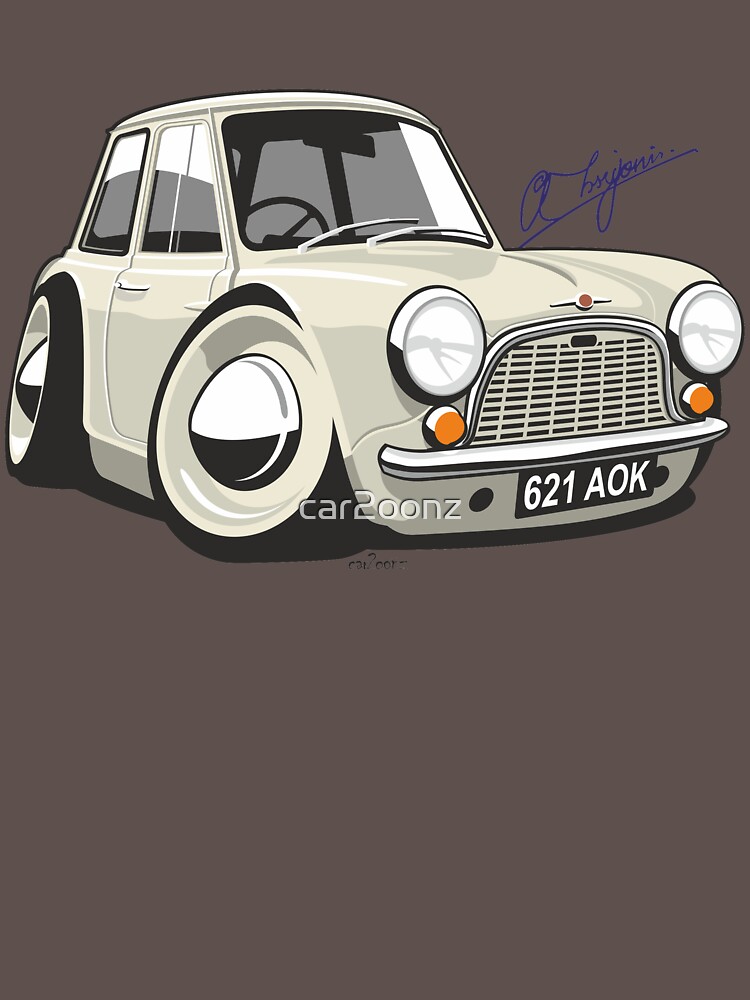 "Morris Mini Mark 1 caricature" T-shirt by car2oonz | Redbubble