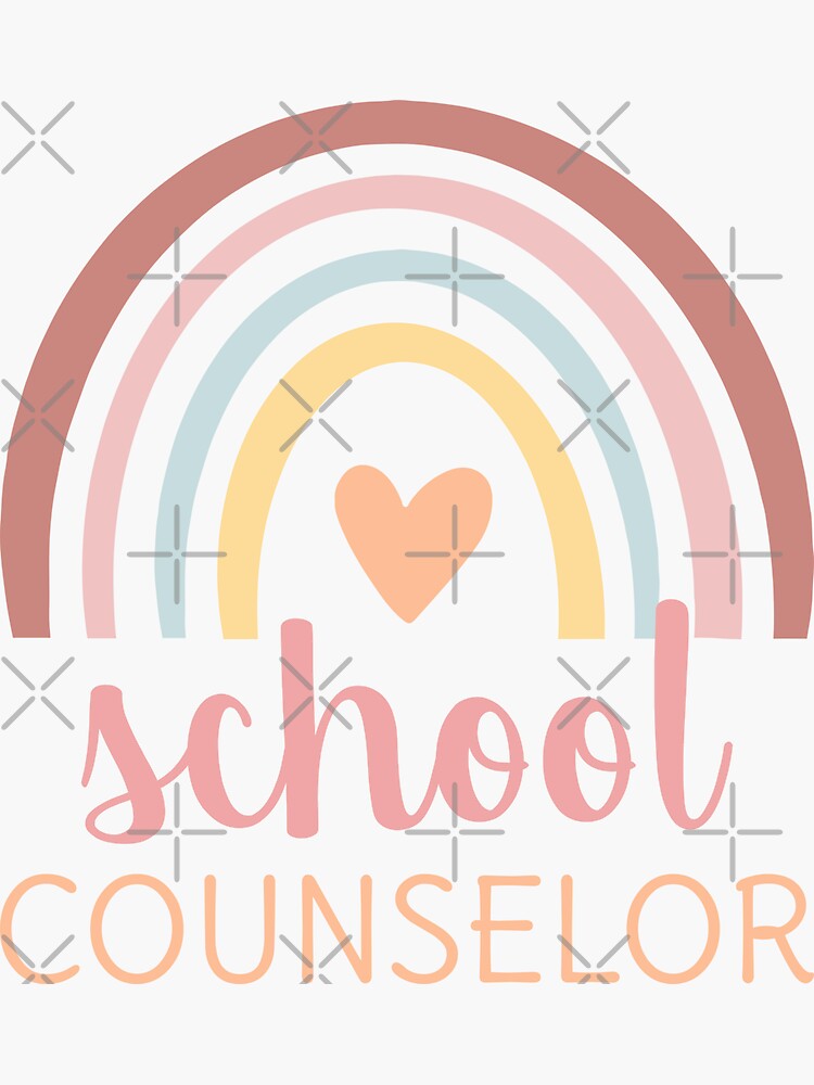 "School Counselor I" Sticker for Sale by lemon-pepper | Redbubble