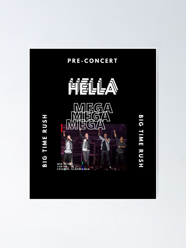 "Hella Mega Tour" Poster for Sale by AlxCollection | Redbubble