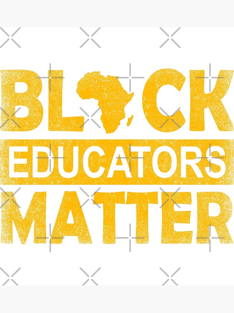 "Vintage Black Educators Matter Teach Black History Month African ...