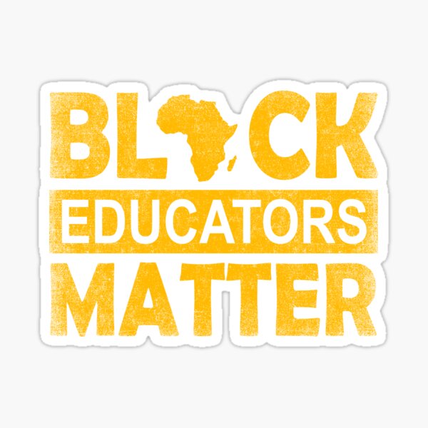 "Vintage Black Educators Matter Teach Black History Month African ...
