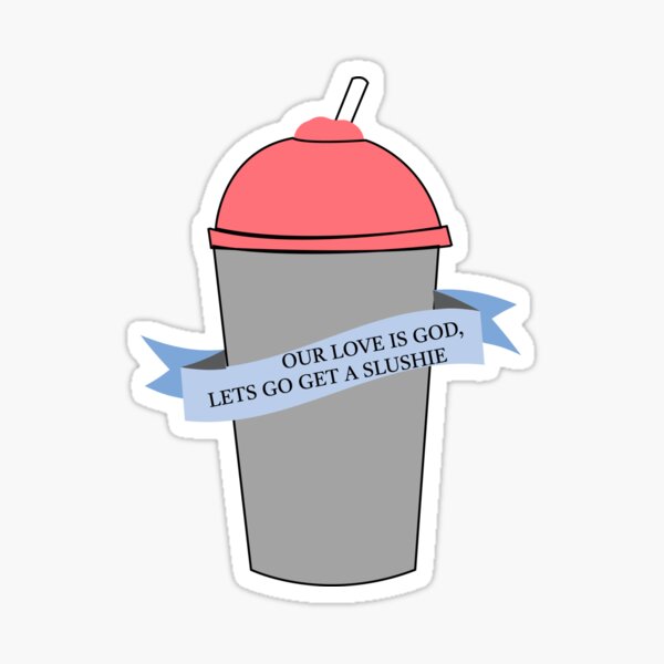 "slushie" Sticker for Sale by esmebruh | Redbubble