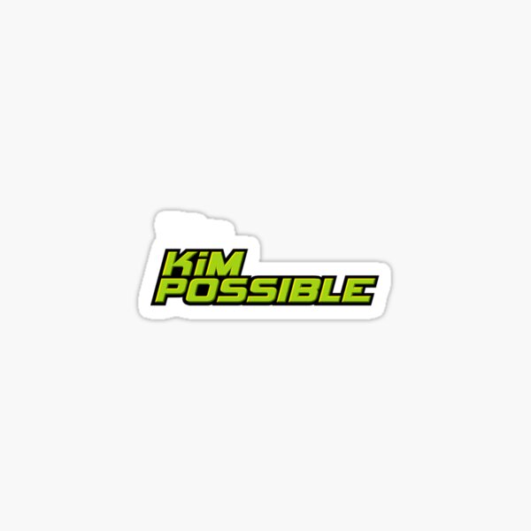 "Kim Possible Logo" Sticker for Sale by gracehalden | Redbubble