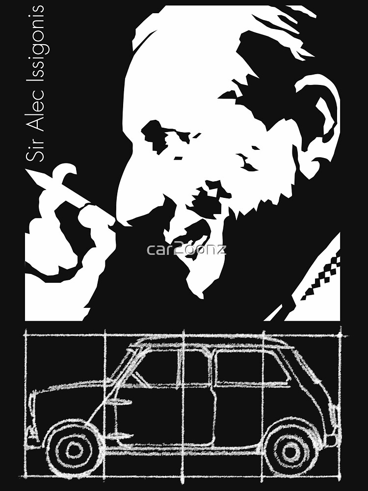 "Sir Alec Issigonis Mini" Essential T-Shirt for Sale by car2oonz ...