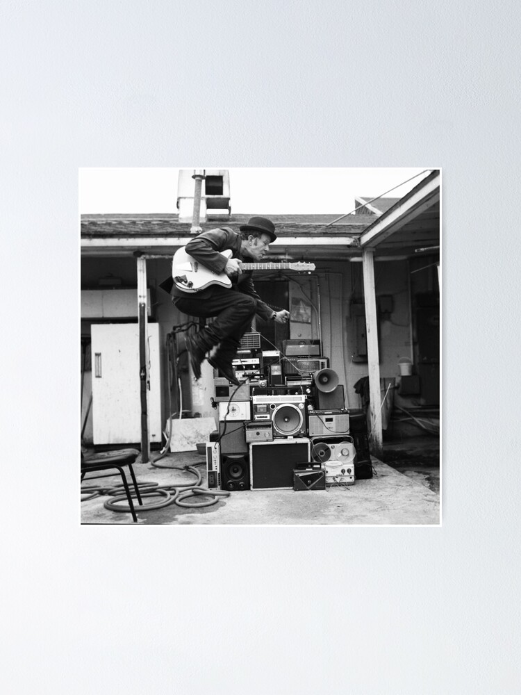 "Tom Waits" Poster for Sale by SkyAfterDusk | Redbubble