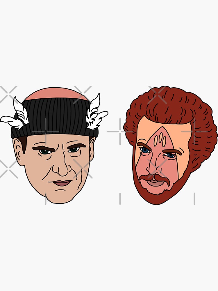 "The wet bandits" Sticker for Sale by EclipseInFlames | Redbubble