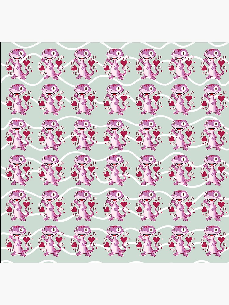 " little lizard patterns" Poster for Sale by Noursafi | Redbubble