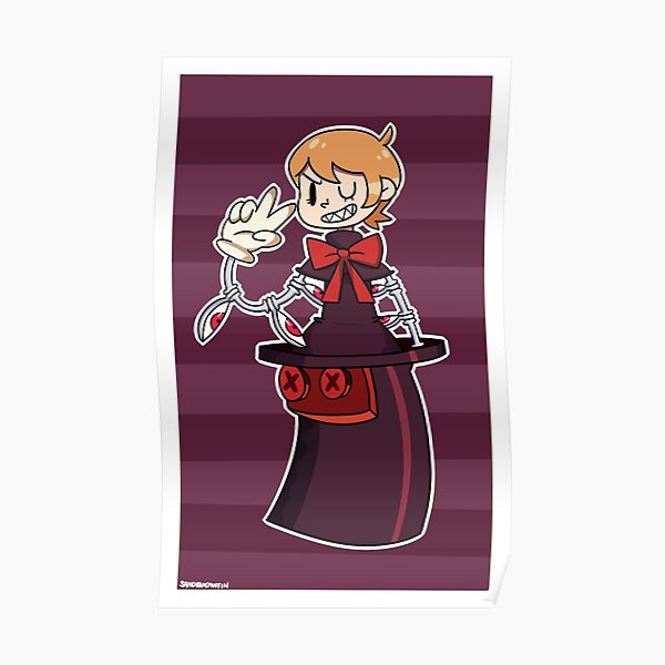 Peacock Skullgirls Poster By Sandramcmuffin Redbubble