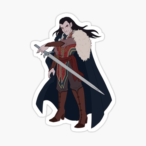 "Lord Strahd von Zarovich" Sticker by nicoledevenne | Redbubble