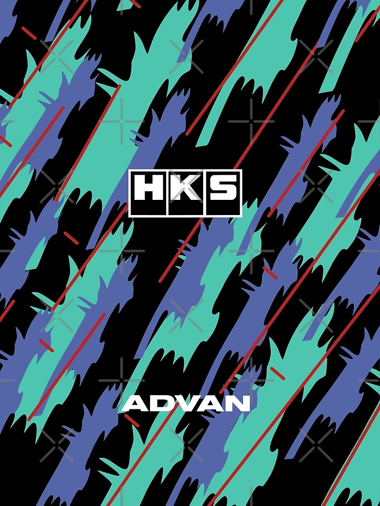 "HKS super oil retro livery" Poster for Sale by jpauldesigns | Redbubble