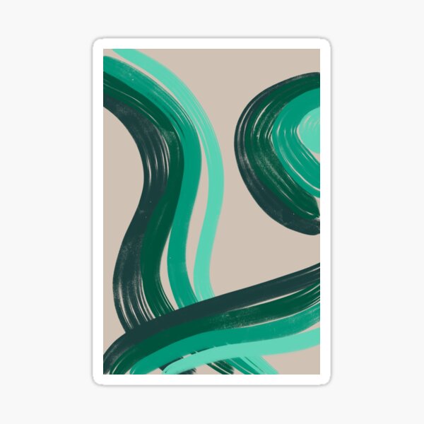 "Feeling Wavy " Sticker for Sale by inspiredbyri | Redbubble