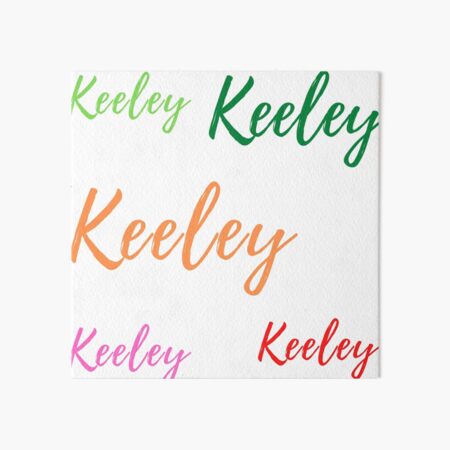 "Keeley name Irish girls names sticker, a Perfect gift for Keeley!" Art ...
